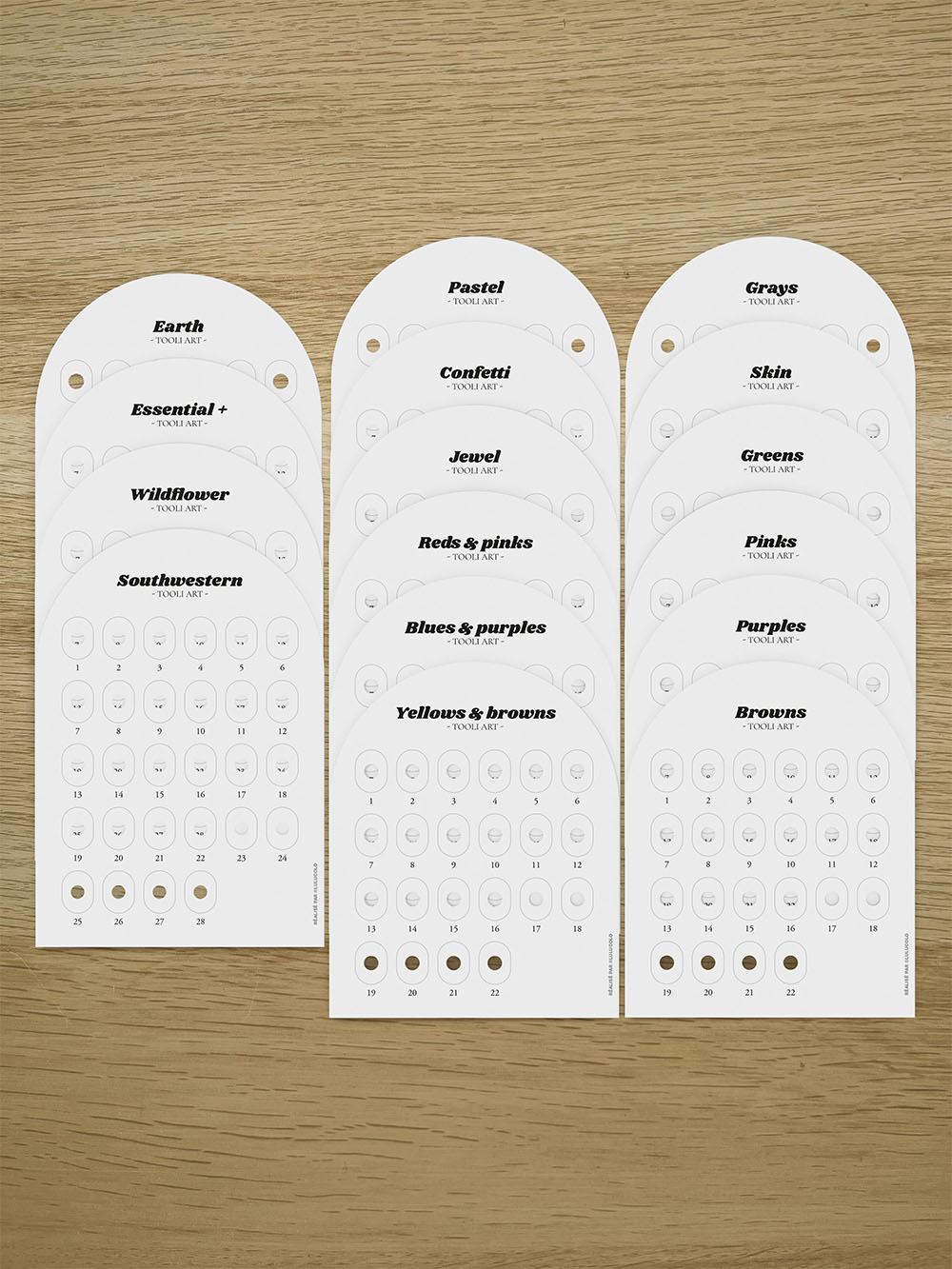 Pack nuanciers pour feutres Tooli Art – Lulucolo